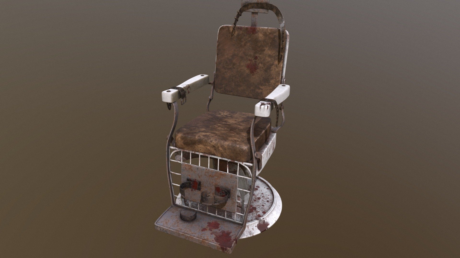 Abandoned asylum chair - Buy Royalty Free 3D model by Keeya [097802a ...