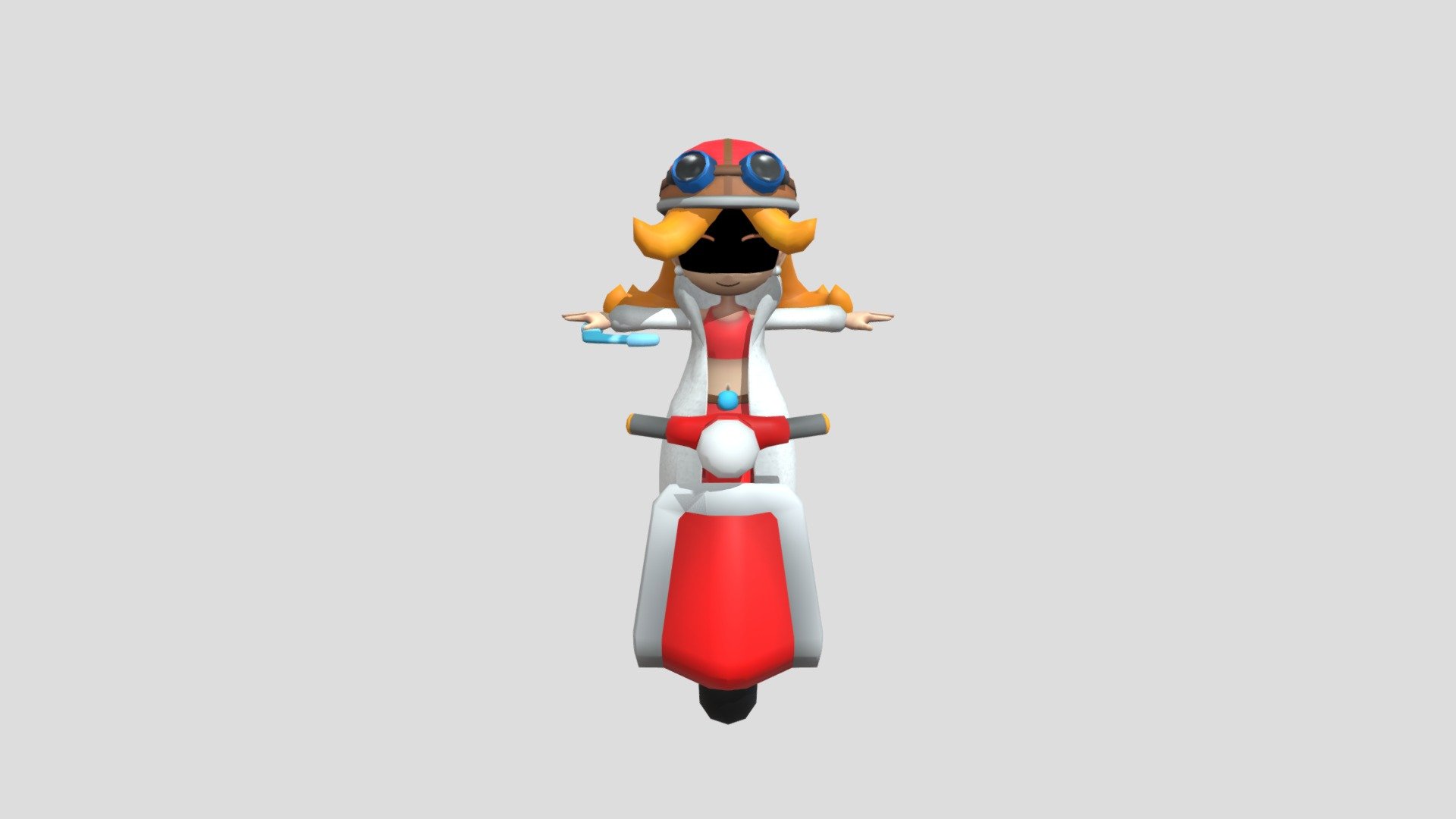 JackyBear17 Mona Model (FANMADE) - Download Free 3D model by RaihG ...