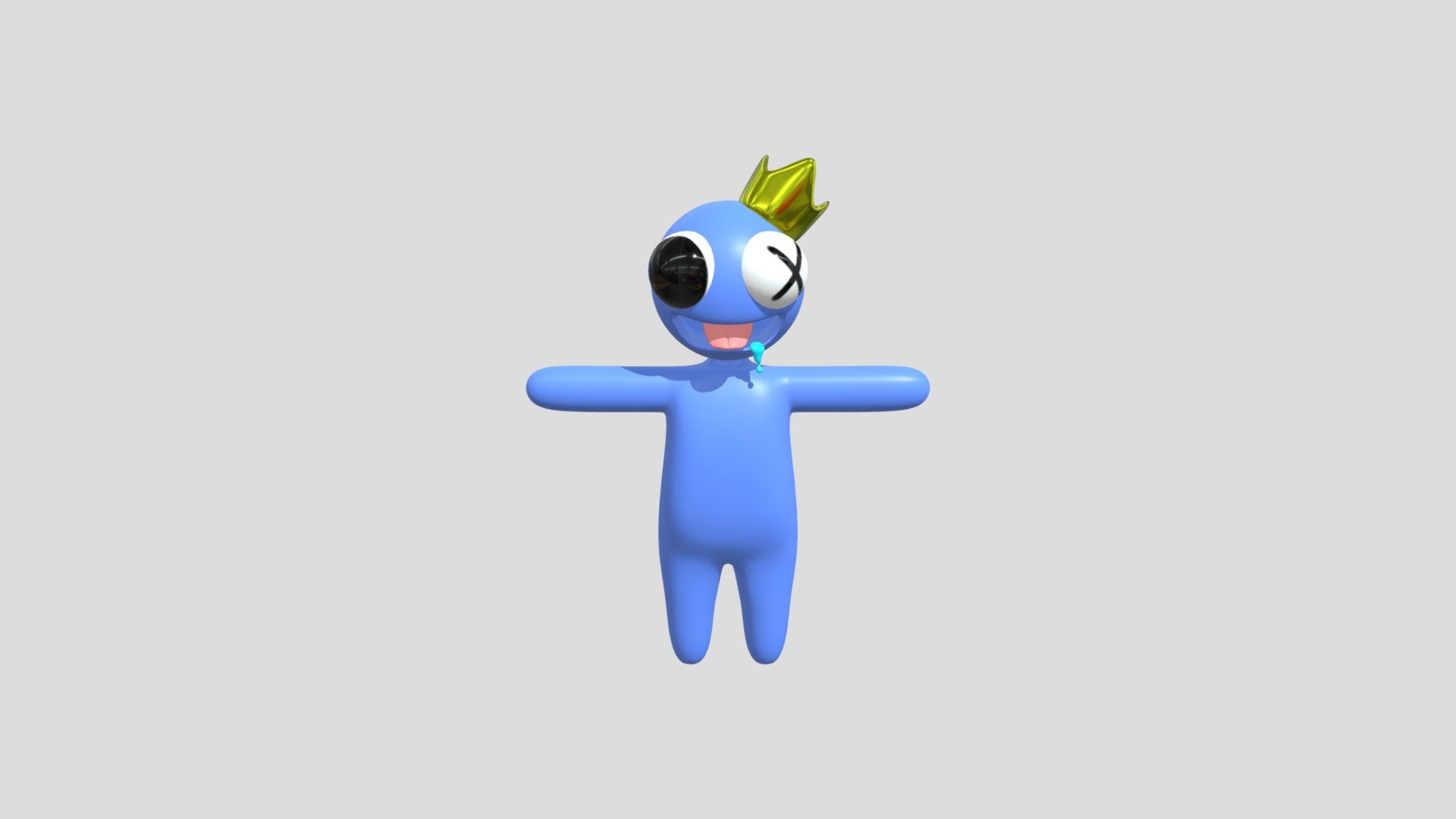 Blue - 3D model by Eire [097aa55] - Sketchfab