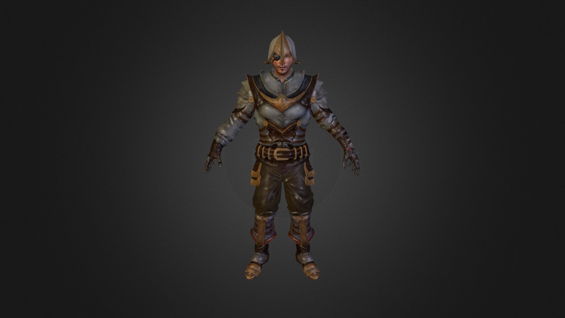 Nameless Hero (guardian's General Outfit) - 3D model by LorisC93 ...