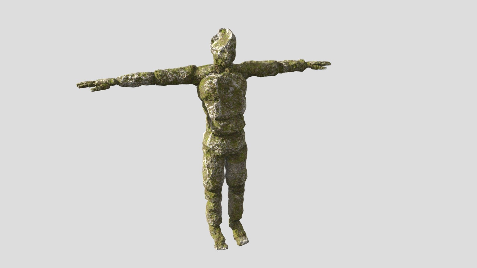 Rock human - 3D model by apollo1154as [097b7d0] - Sketchfab