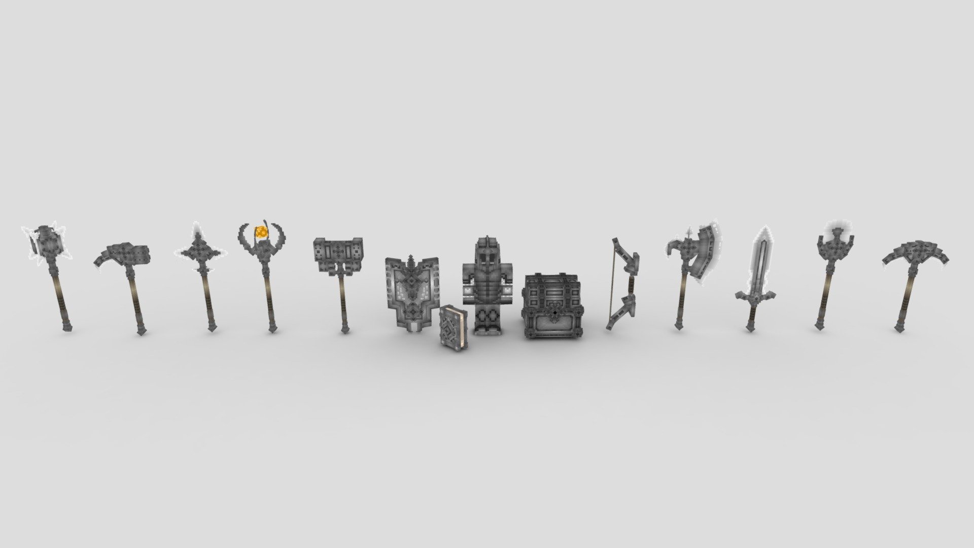 Infantry Weapon Set - Buy Royalty Free 3D model by EliteCreatures [097c59d] - Sketchfab Store