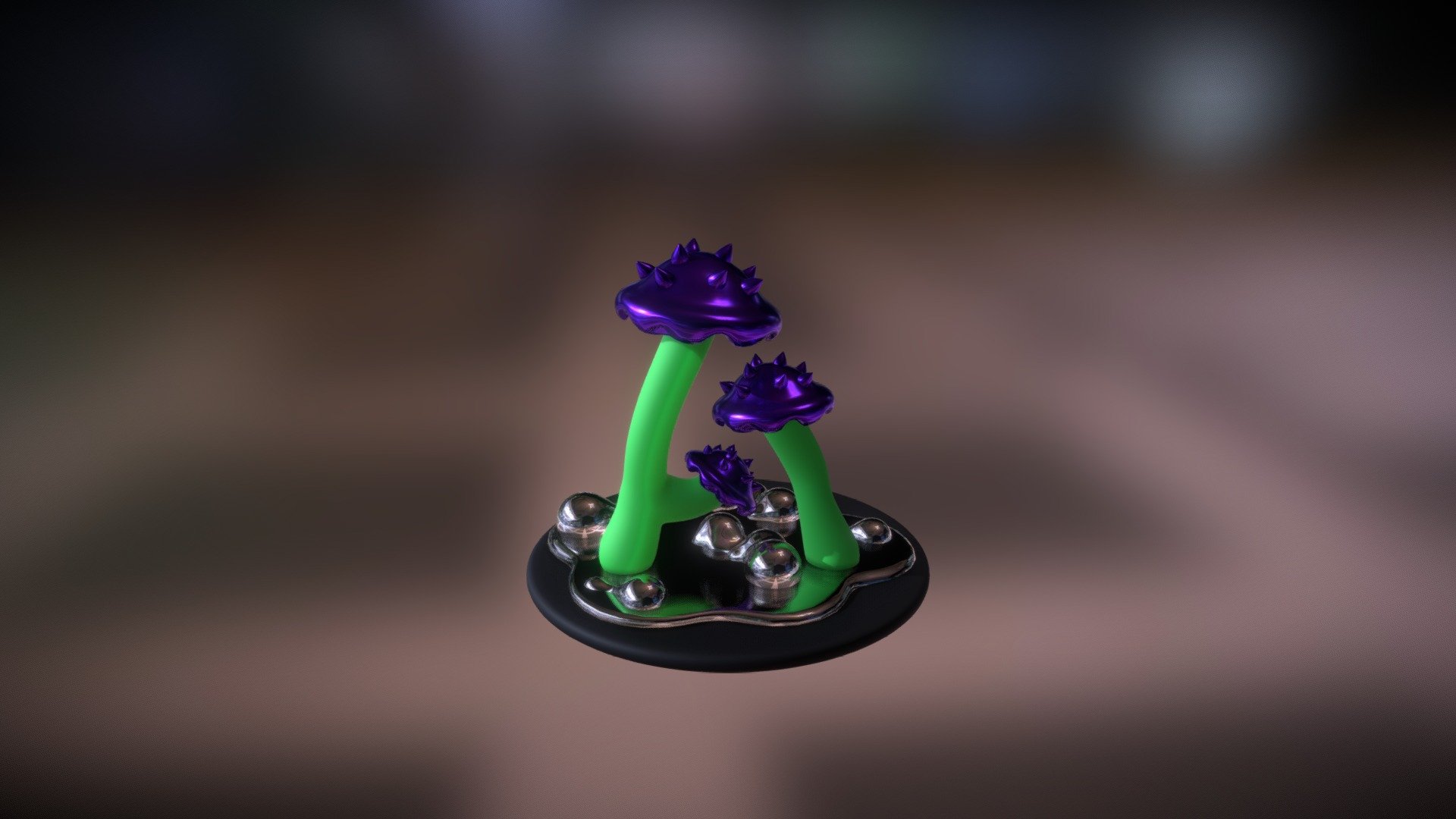 Amanita Lunaris - 3D model by Taller 2 - Diseño Grafico Unicauca (1 ...