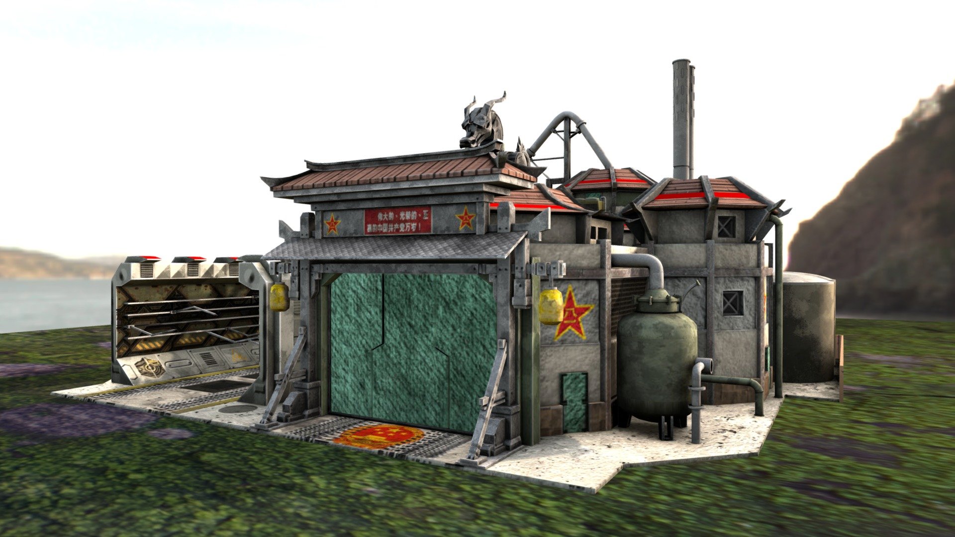 China War Factory - 3D model by tipaivan [097d266] - Sketchfab