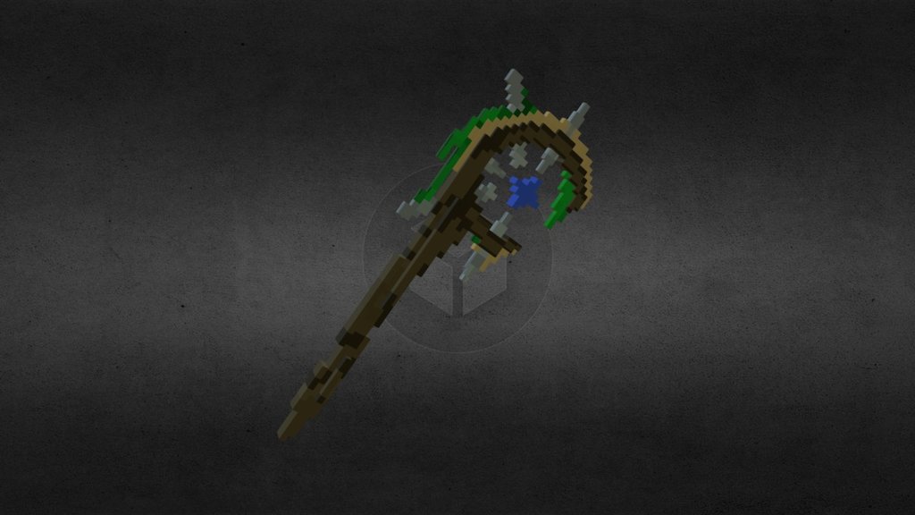 Basic Staff v4 - 3D model by Ranork [097ef71] - Sketchfab