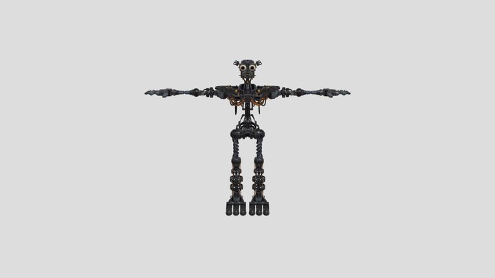 Endoskeleton 3D models - Sketchfab