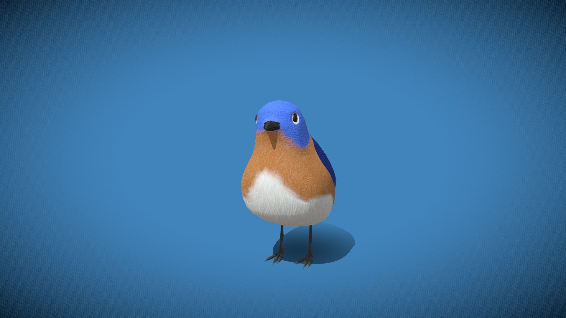 Bluebird Day 4 #3December2022Challenge - Download Free 3D model by ...