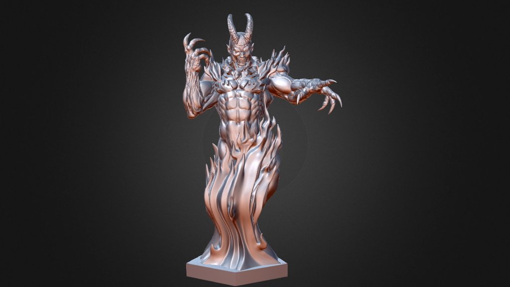 Sword & Sorcery - Efreet (Enemy) - 3D model by Ares Games (@aresgames ...