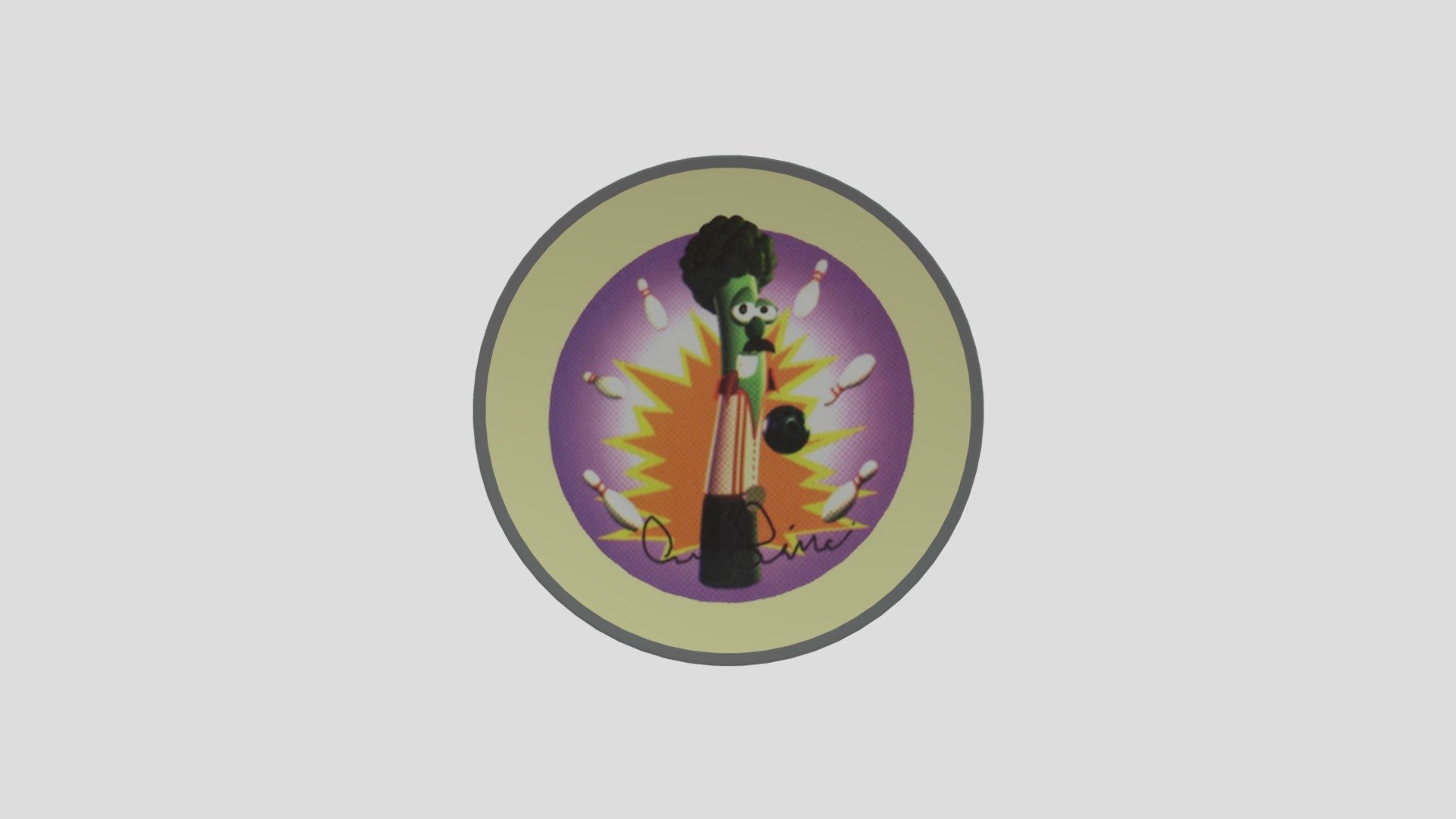 Bowling Plate (Accurate) - Download Free 3D model by mjkVeggie ...