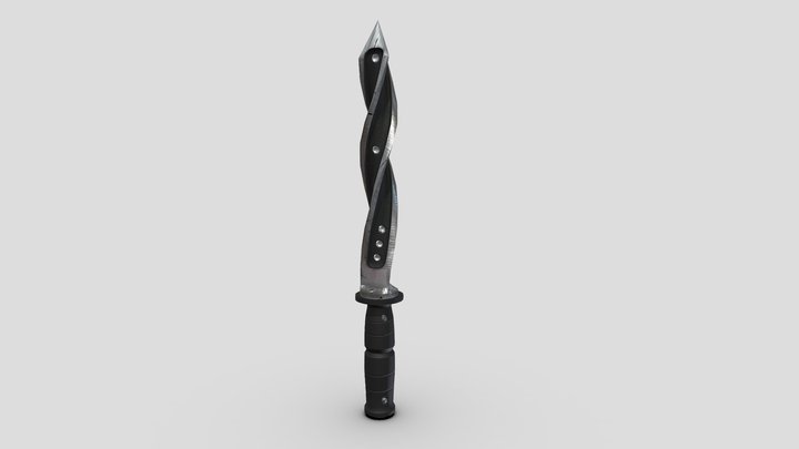 Tri-edge-dagger 3D models - Sketchfab