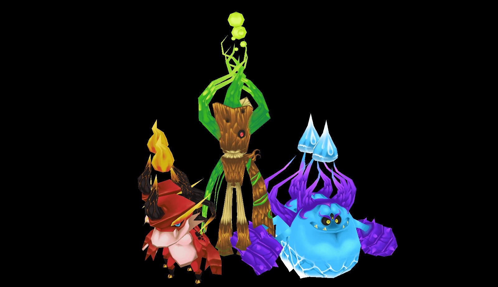 Elemental Monsters - 3D model by Dudi Julianto (@julianto.dudi ...