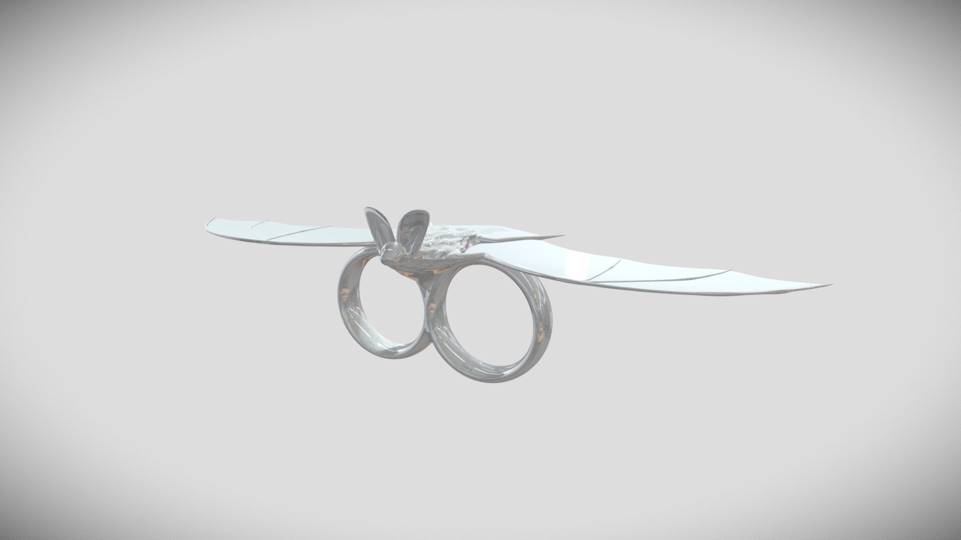 Bat Ring - 3D model by Tra1nnnw [0985d0c] - Sketchfab