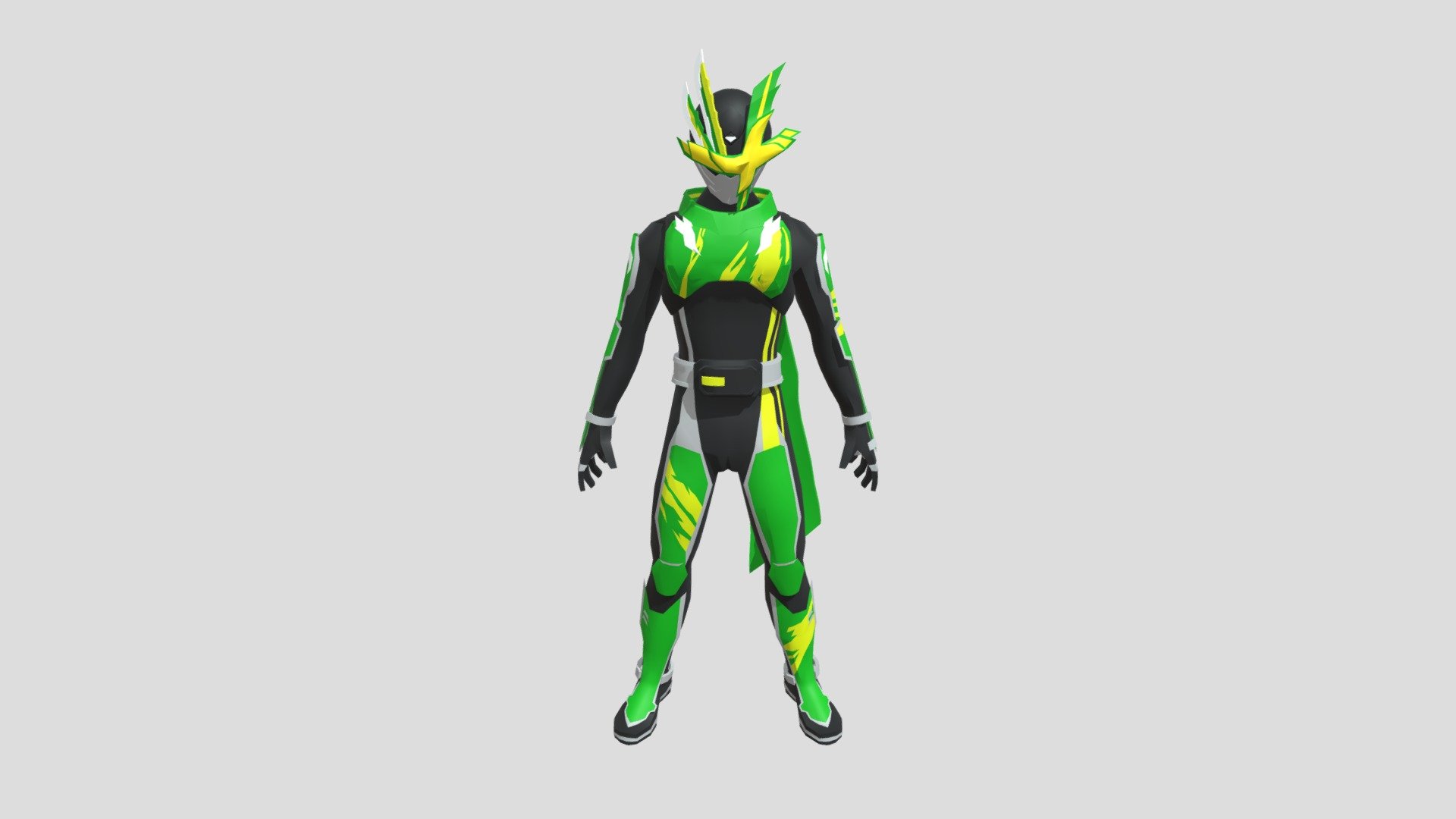 Kamen Rider Kenzan - 3D model by Hendri Susanto (@Hendrisusanto ...