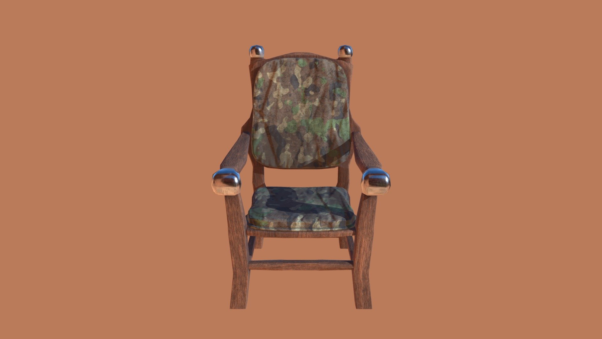 NAND118 - Chair with Fallout NCR decal - 3D model by jbtremblay ...