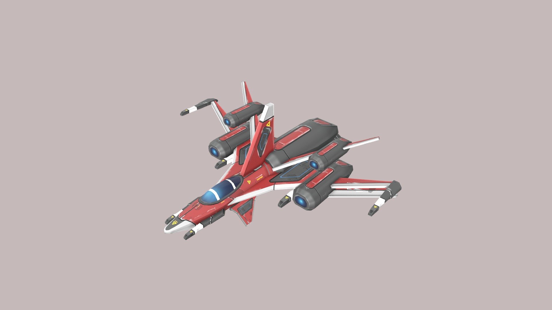 Space Interceptor Xz-71 - Buy Royalty Free 3D model by Space Flight Studios (@iwin.iwin.am ...