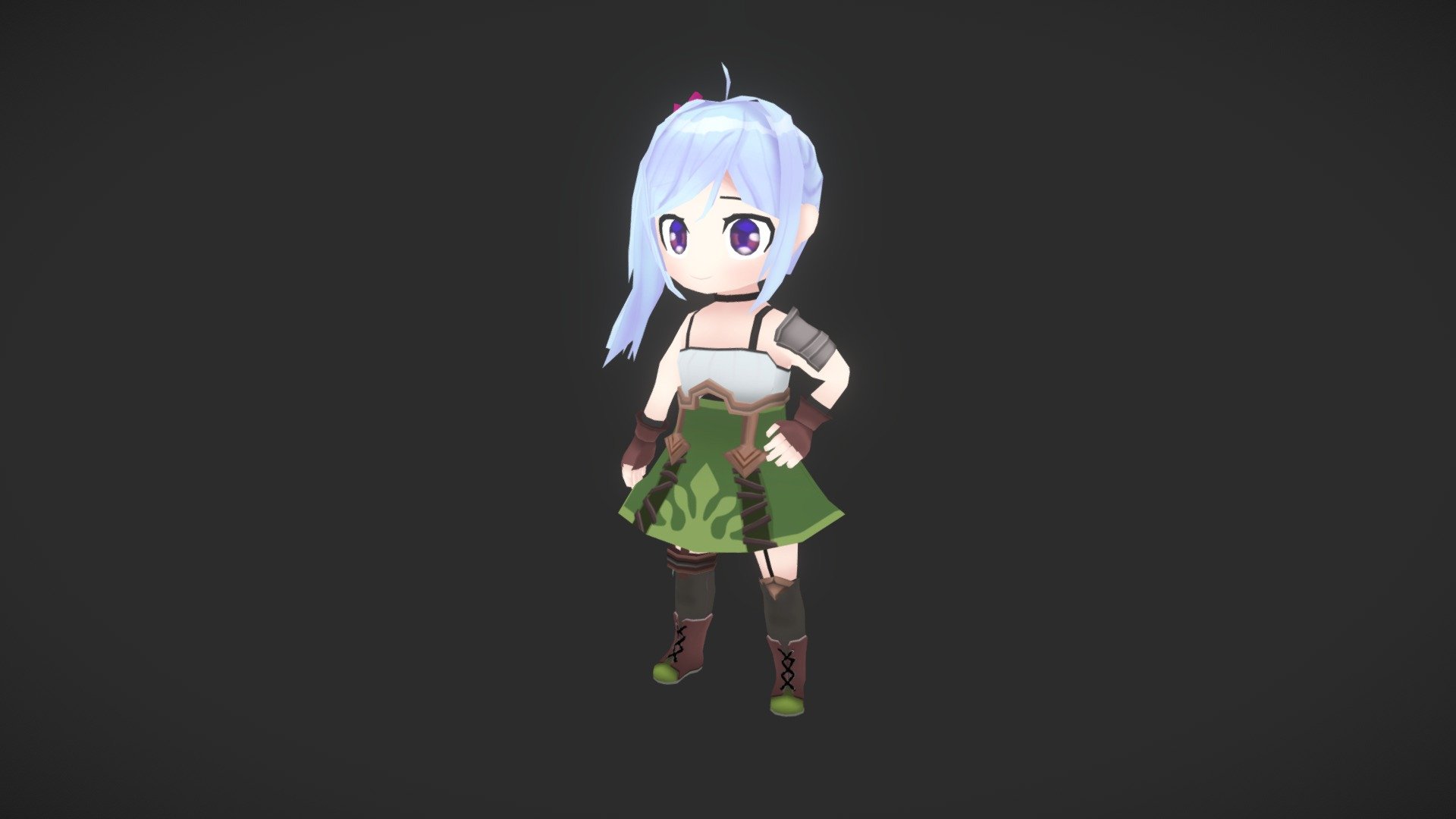 Fantasy SD Character 1 - Download Free 3D model by o1o6o [0987010 ...