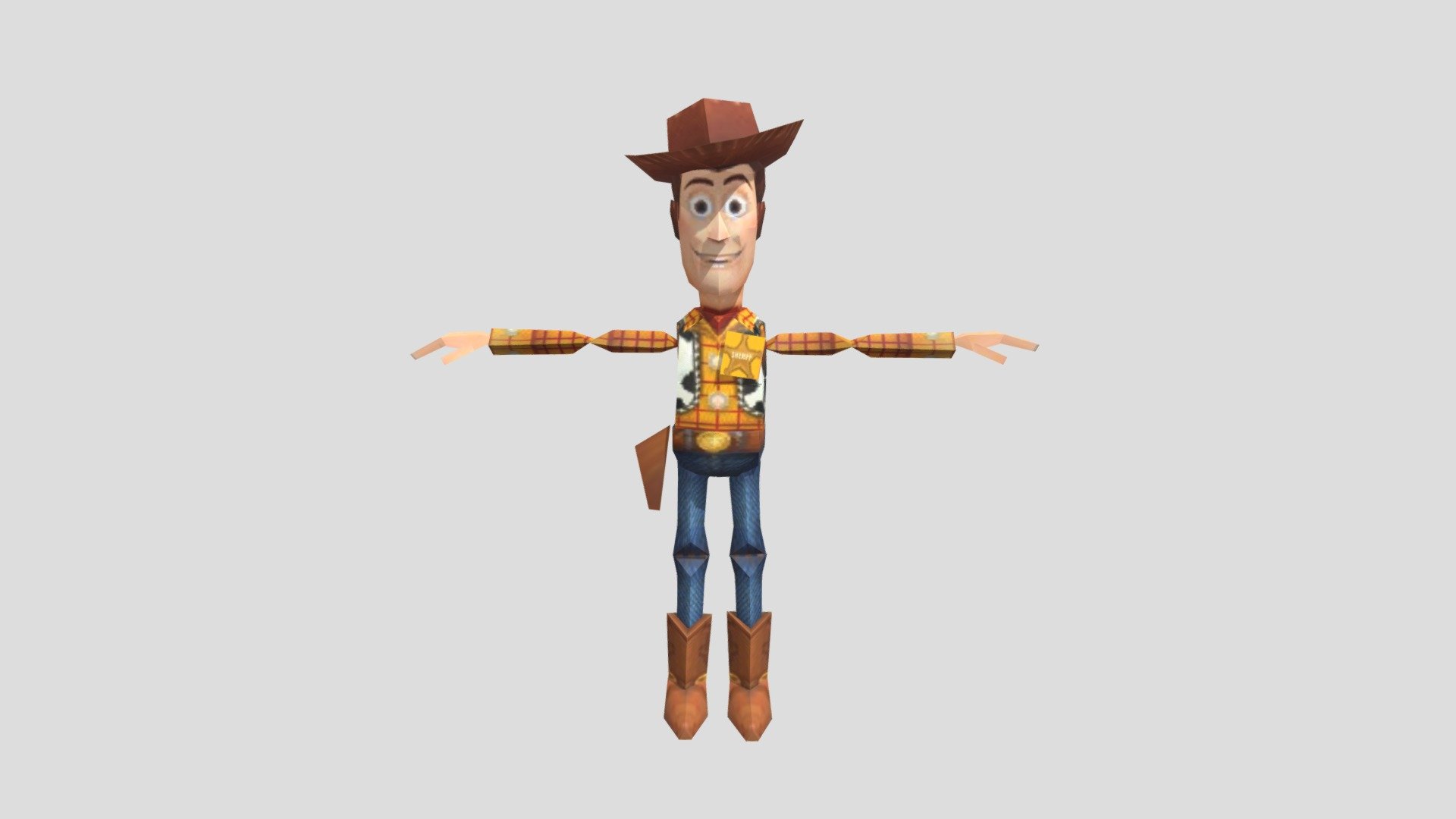 Woody NDS Prototype T-Pose - Download Free 3D model by xdanni1984x ...