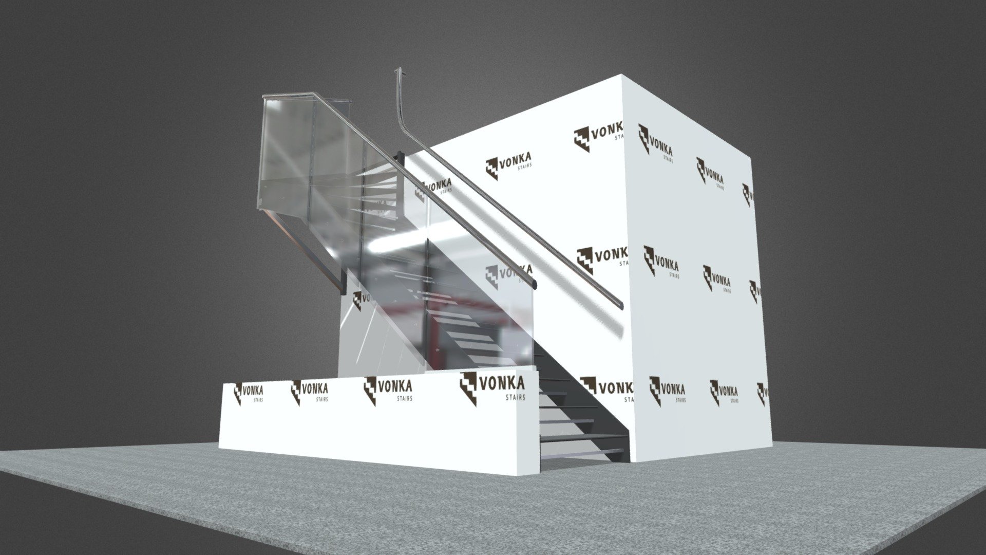 Sean Vaughan s2v2 - Download Free 3D model by Arek @ Vonka Stairs (@A ...