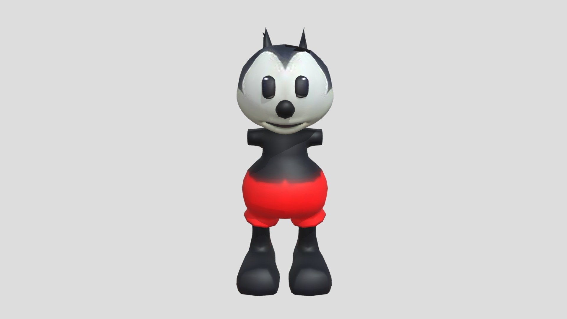 ADI 2.0: Homer The Cat (Fully rigged) - Download Free 3D model by ...
