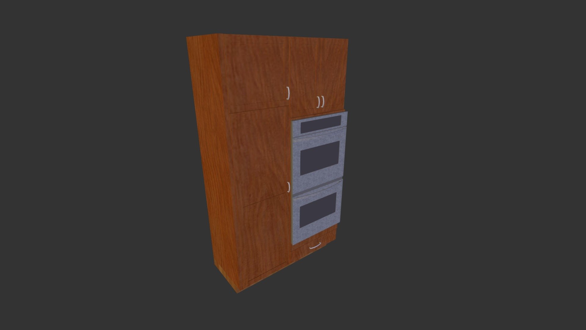 Kitchen Oven And Cabinets - 3D model by merlinkatz [0989201] - Sketchfab