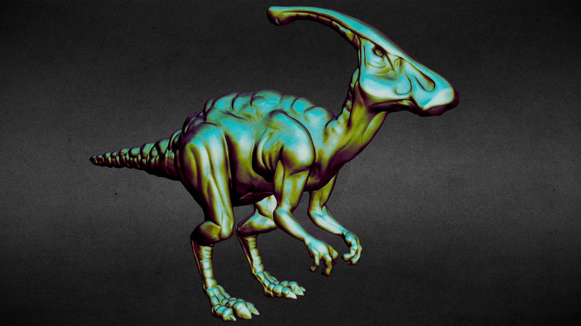 Hadrosaurus-Eyeless - 3D model by Tobby (@mofeki) [0989cc2] - Sketchfab