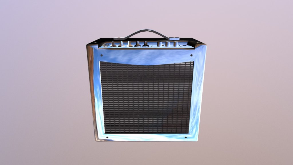 Guitar Amp - 3D model by Ryan Fitzpatrick (@RyanFitz) [0989d3b] - Sketchfab