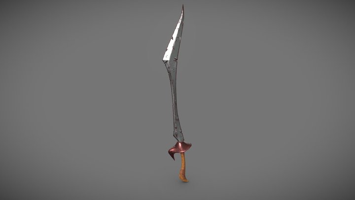 Cursed-elven-blade 3D models - Sketchfab