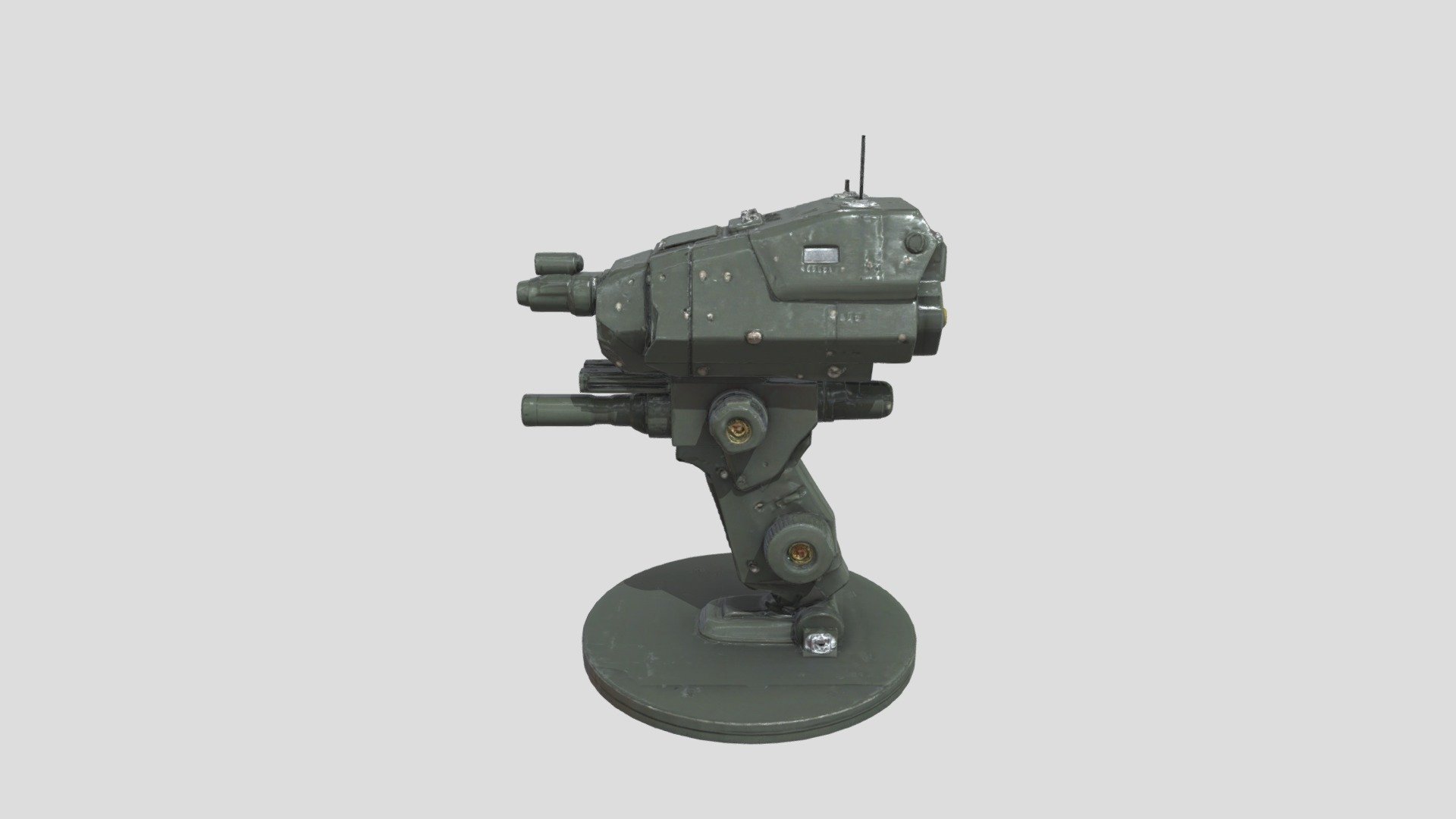 SENTRY GUN - Download Free 3D model by mike1011989 [098a63e] - Sketchfab