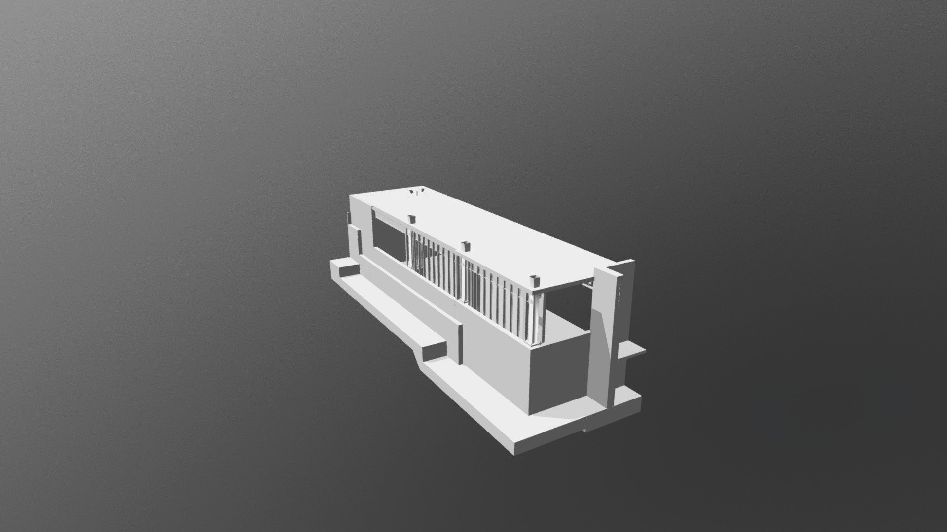 NE Corner wall detail - 3D model by JLR Images (@Jason.Richerson ...