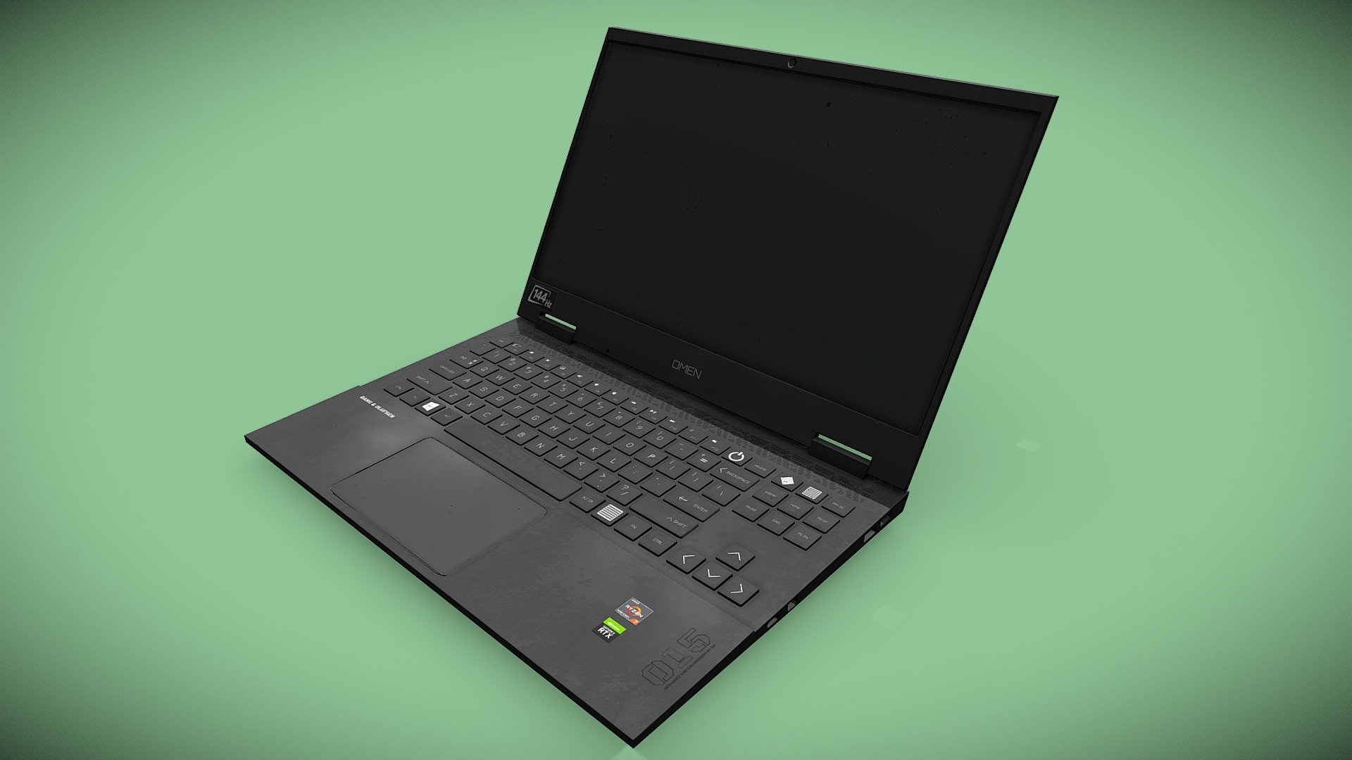 Just a laptop - 3D model by GameBrain [098f001] - Sketchfab