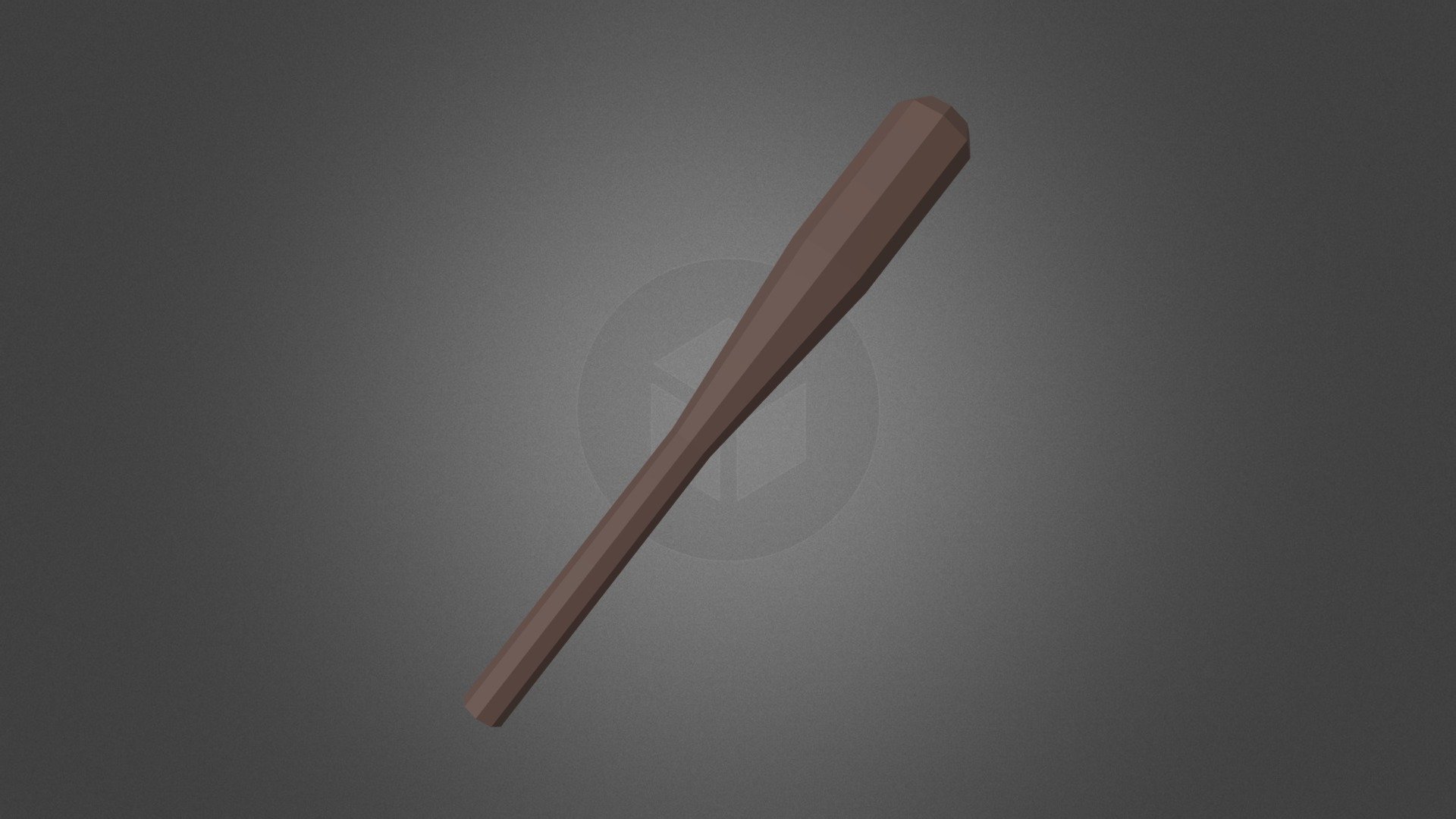 Cudgel_01(low-poly) - Download Free 3D model by Arigura [098f1d1 ...
