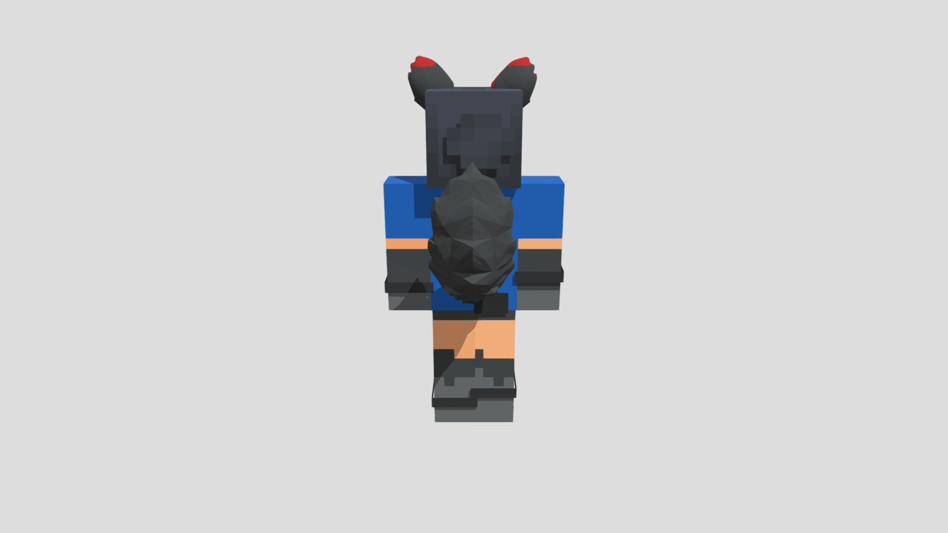 Aphmau werewolf ears and tail - 3D model by FoxLover (@foxlover1 ...