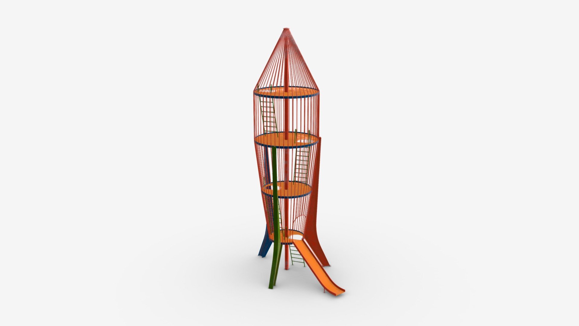 Playground rocket big - Buy Royalty Free 3D model by HQ3DMOD ...
