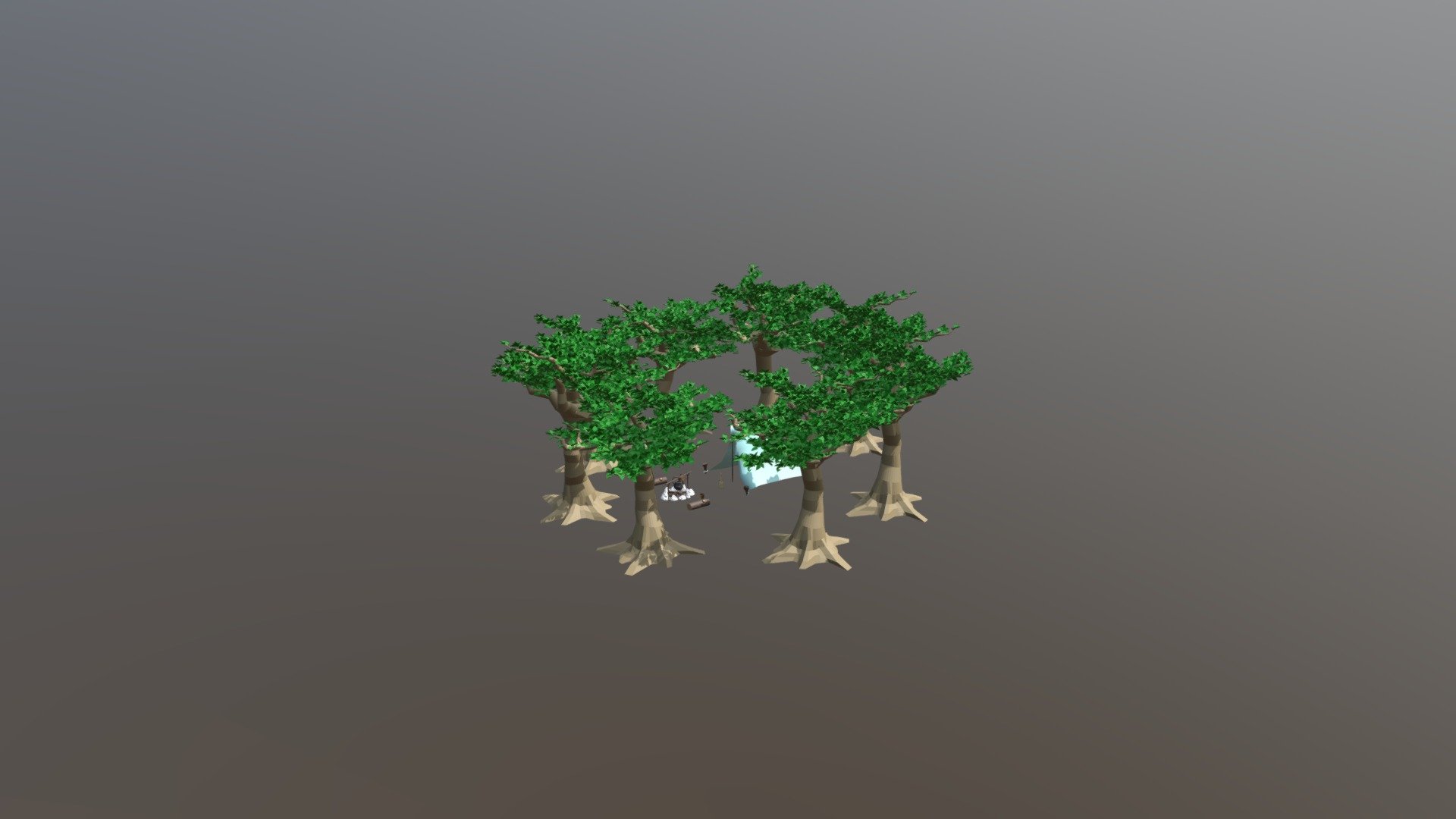 Camp - 3D model by Metaphoryzr [0991f3a] - Sketchfab