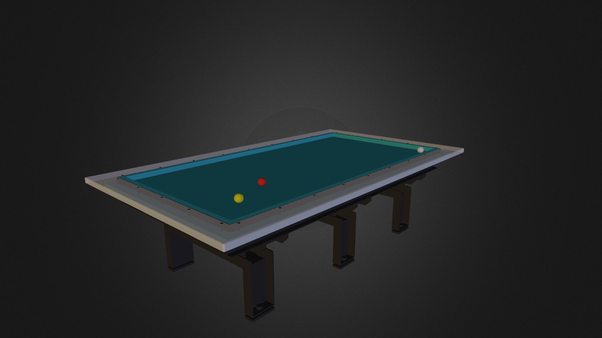 Pool Table for Interactive_v4 Copy - 3D model by carombookstest ...