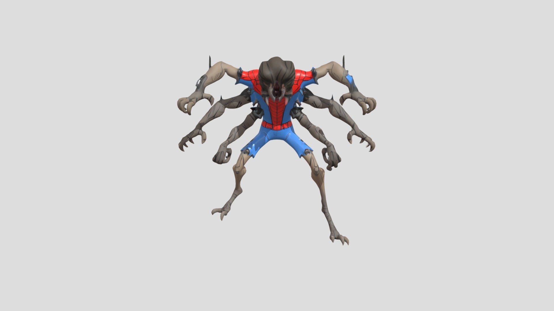 mutant spider-like creature - Download Free 3D model by robhol589 ...