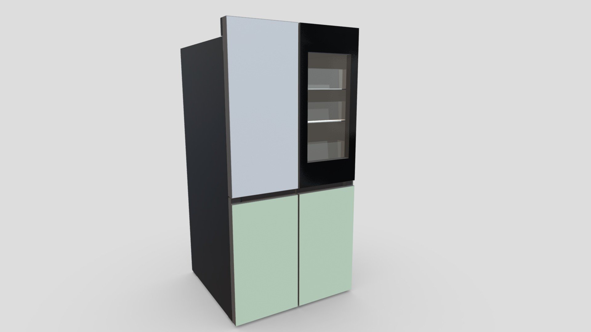 LG Objet Collection Refrigerator - Buy Royalty Free 3D model by ...
