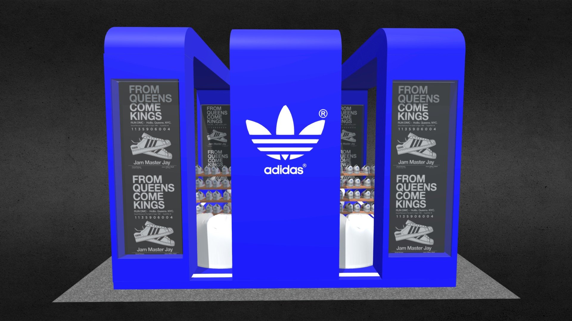 STAND ADIDAS - 3D model by Sergio Andres Valle Reyes (@sergio.andres ...