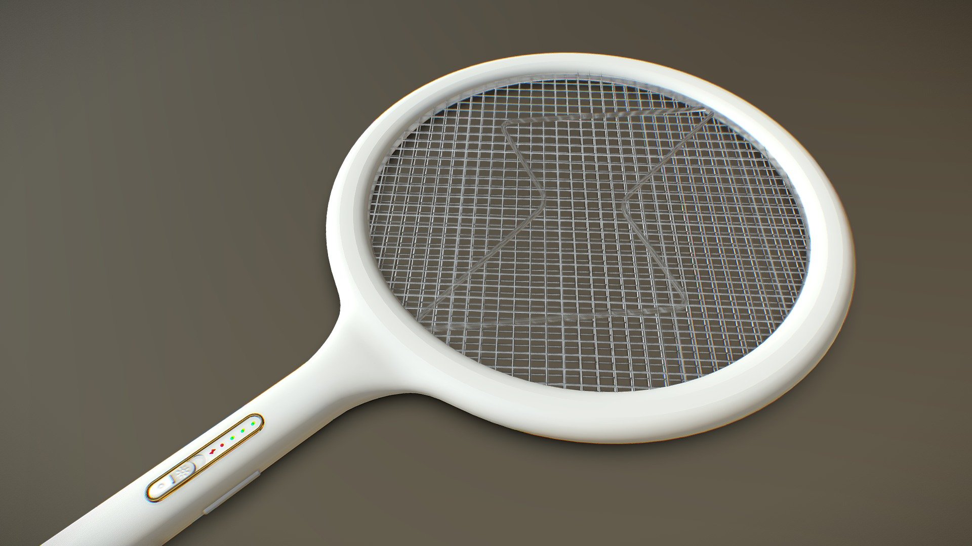 Bug zapper, eletric fly swatter - 3D model by Luis 3D (@luism3D ...