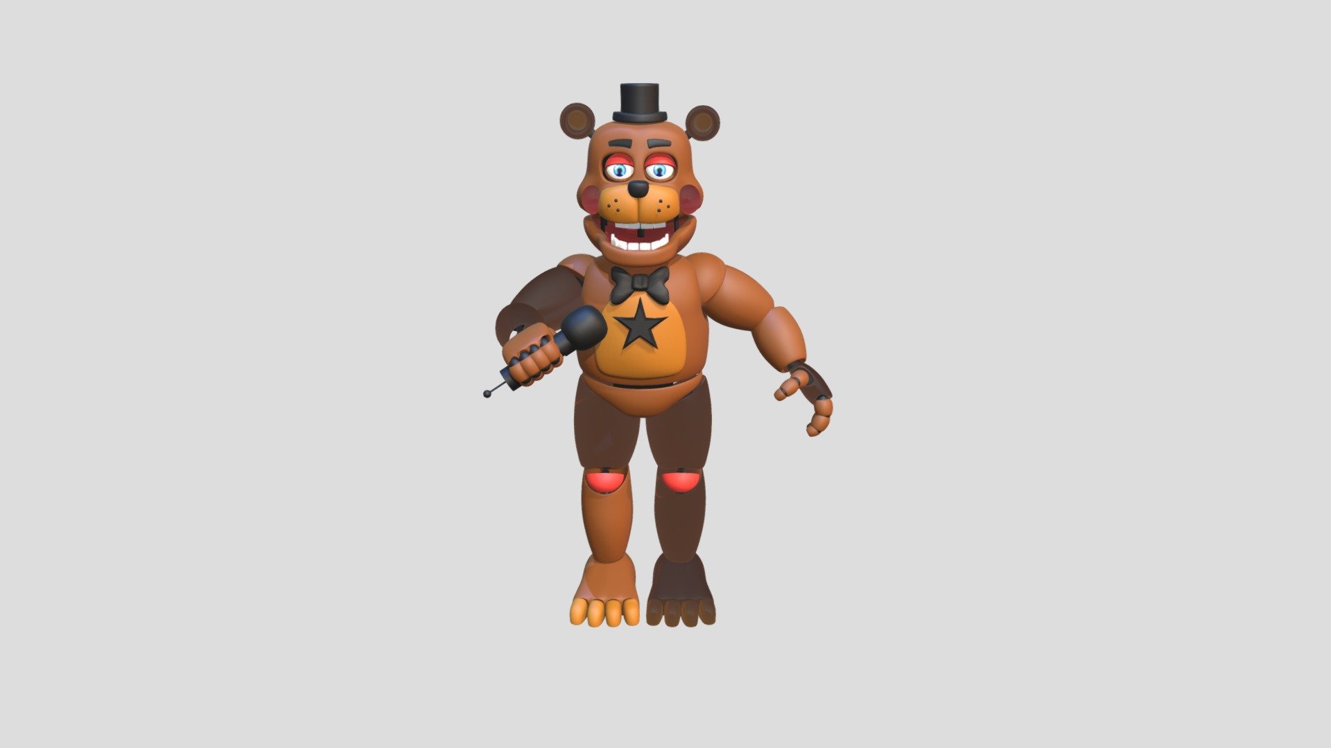 Rockstar Freddy By Chuizaproductions Dd16j34 - Download Free 3D model ...