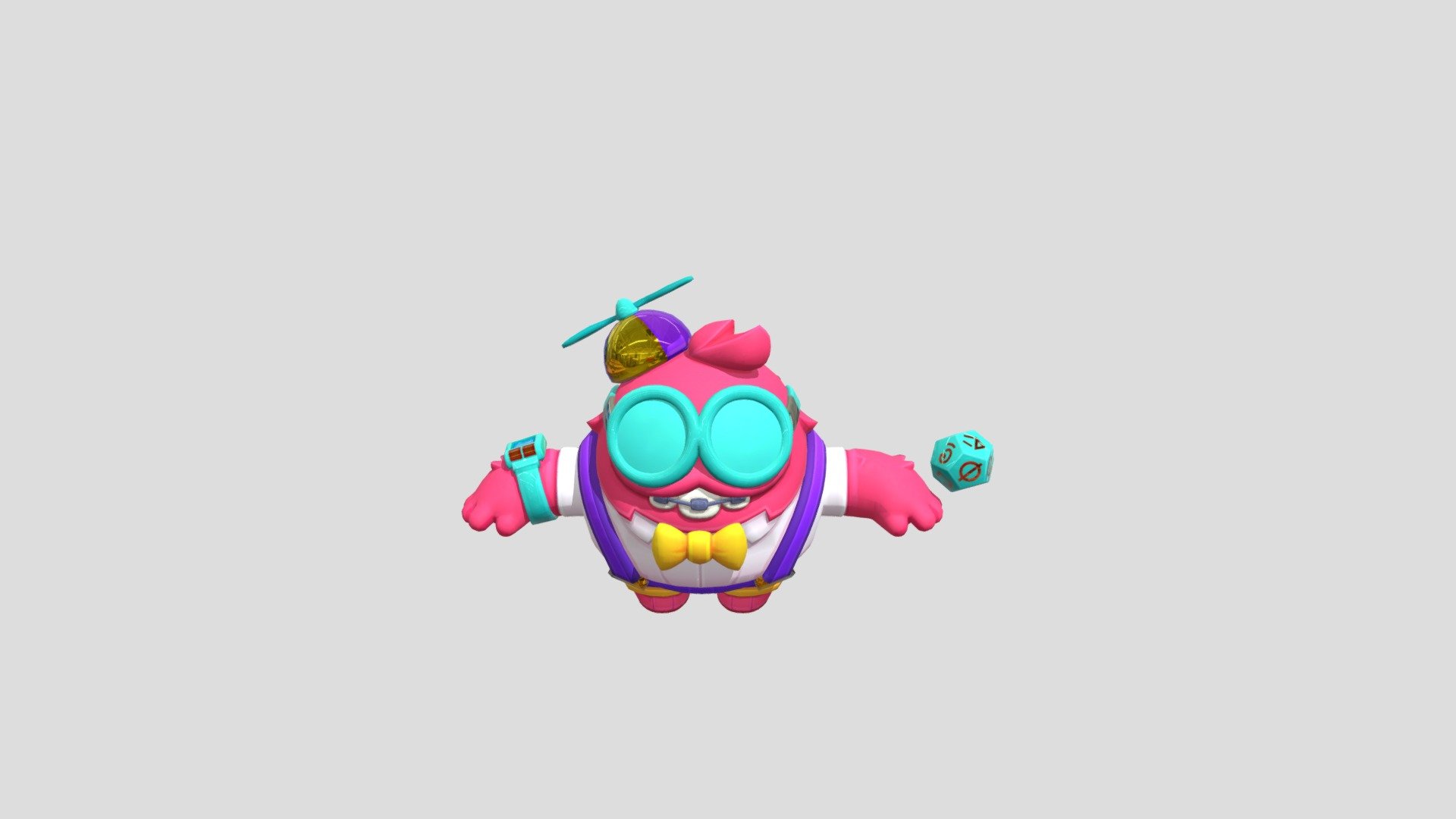 Squeak_nerd_geo - Download Free 3D model by mourad (@mouradouchen11 ...