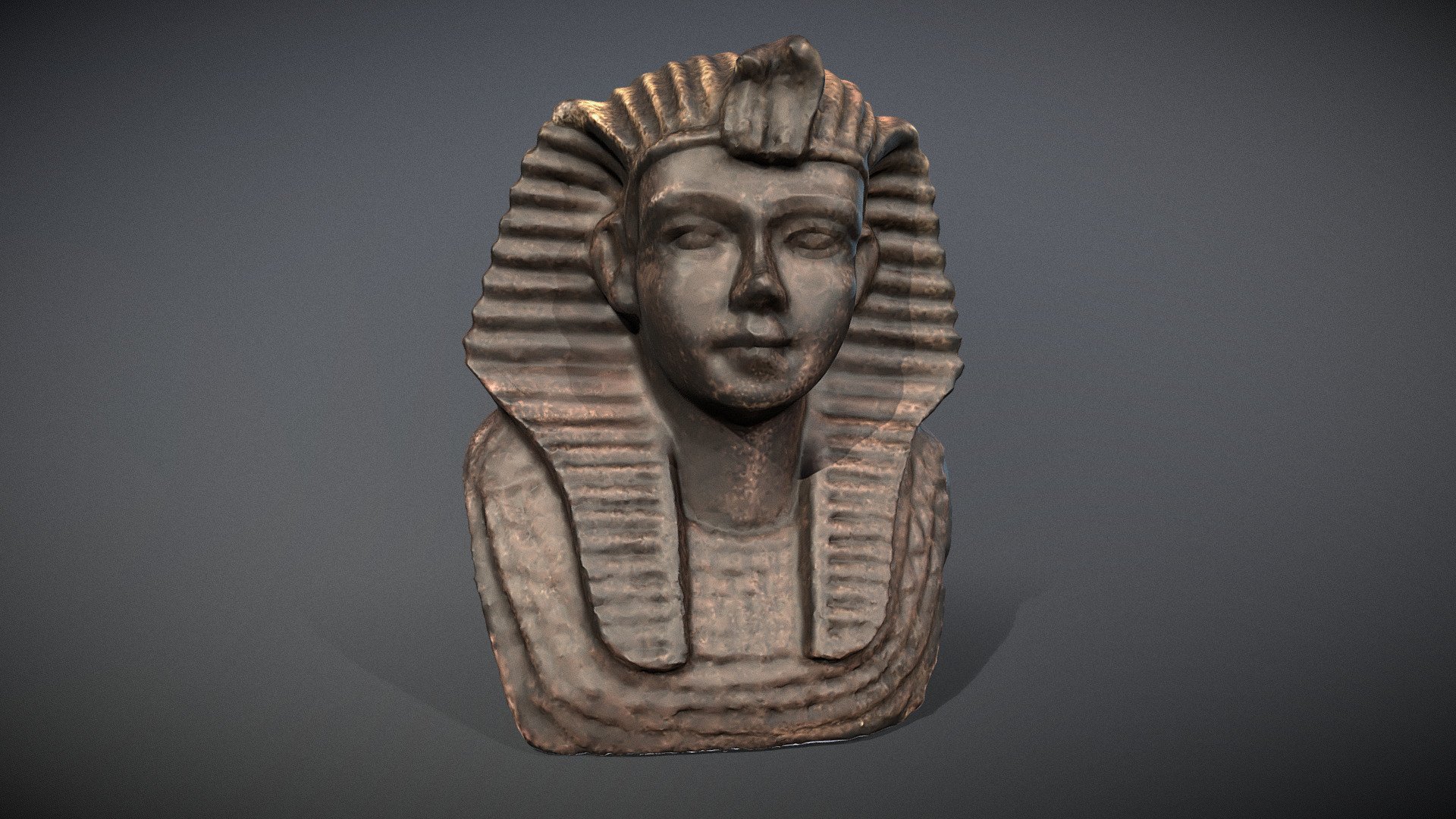 Pharaoh bust - 3d Scan - Buy Royalty Free 3D model by CMW (@CMWCREATIVE ...