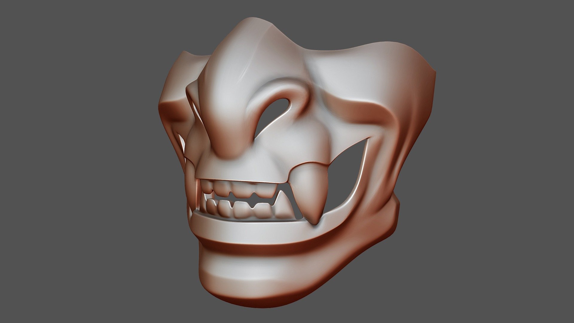 Menpō - Buy Royalty Free 3D model by Kyan0s [099a816] - Sketchfab Store