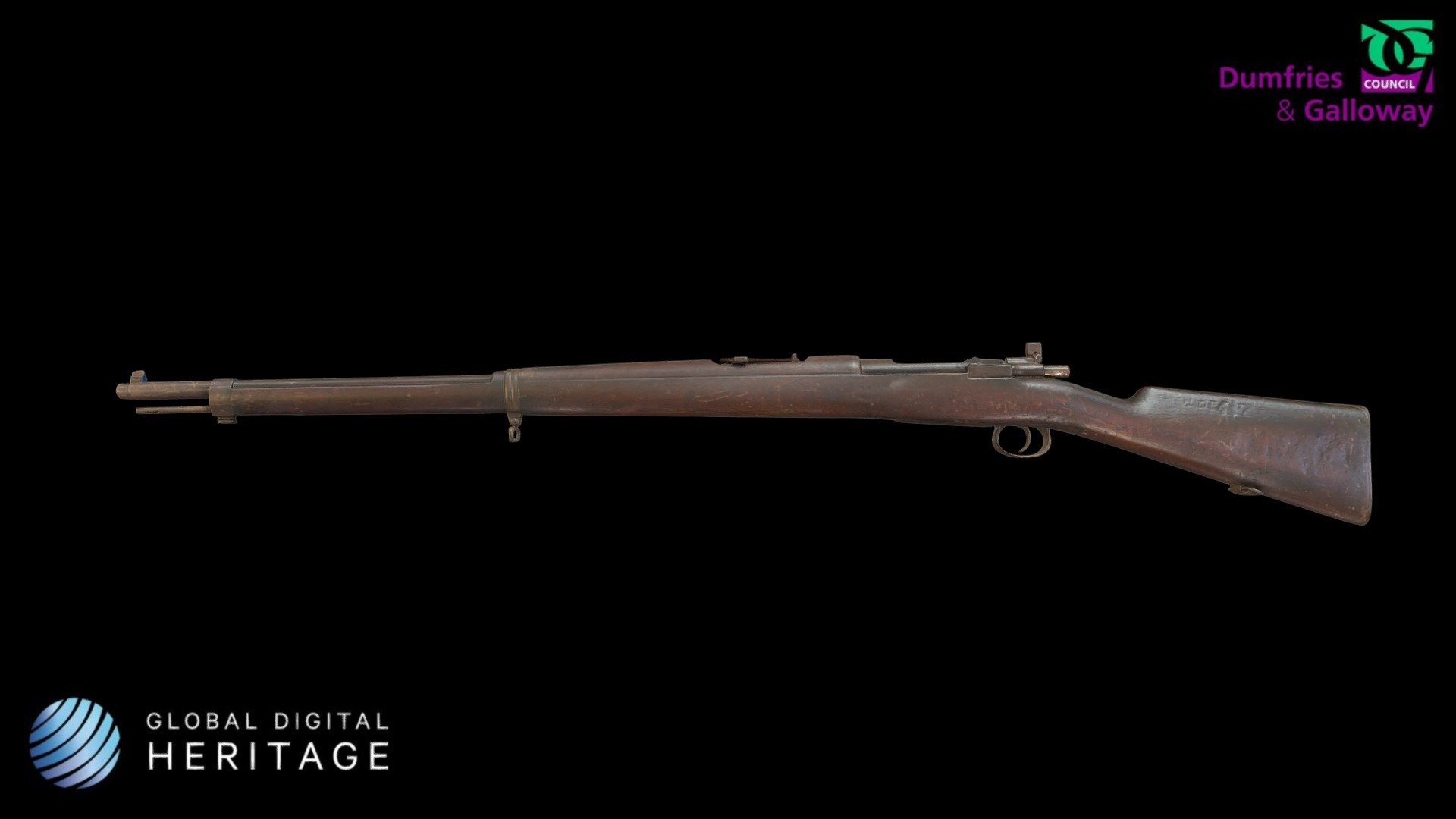 Mauser Bolt Action Rifle 2 - Download Free 3D model by Global Digital ...