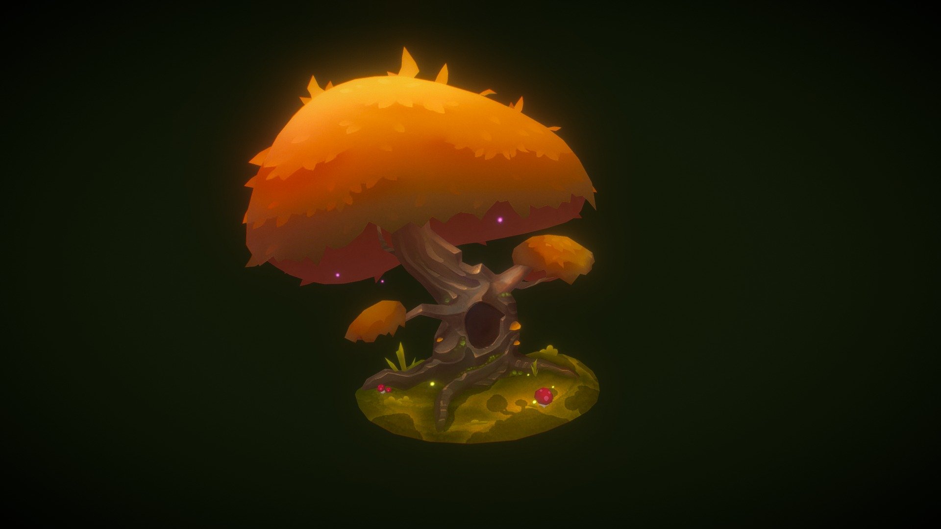 2.5D_Tree_#SketchfabWeeklyChallenge_Animated - 3D model by Alexandr ...