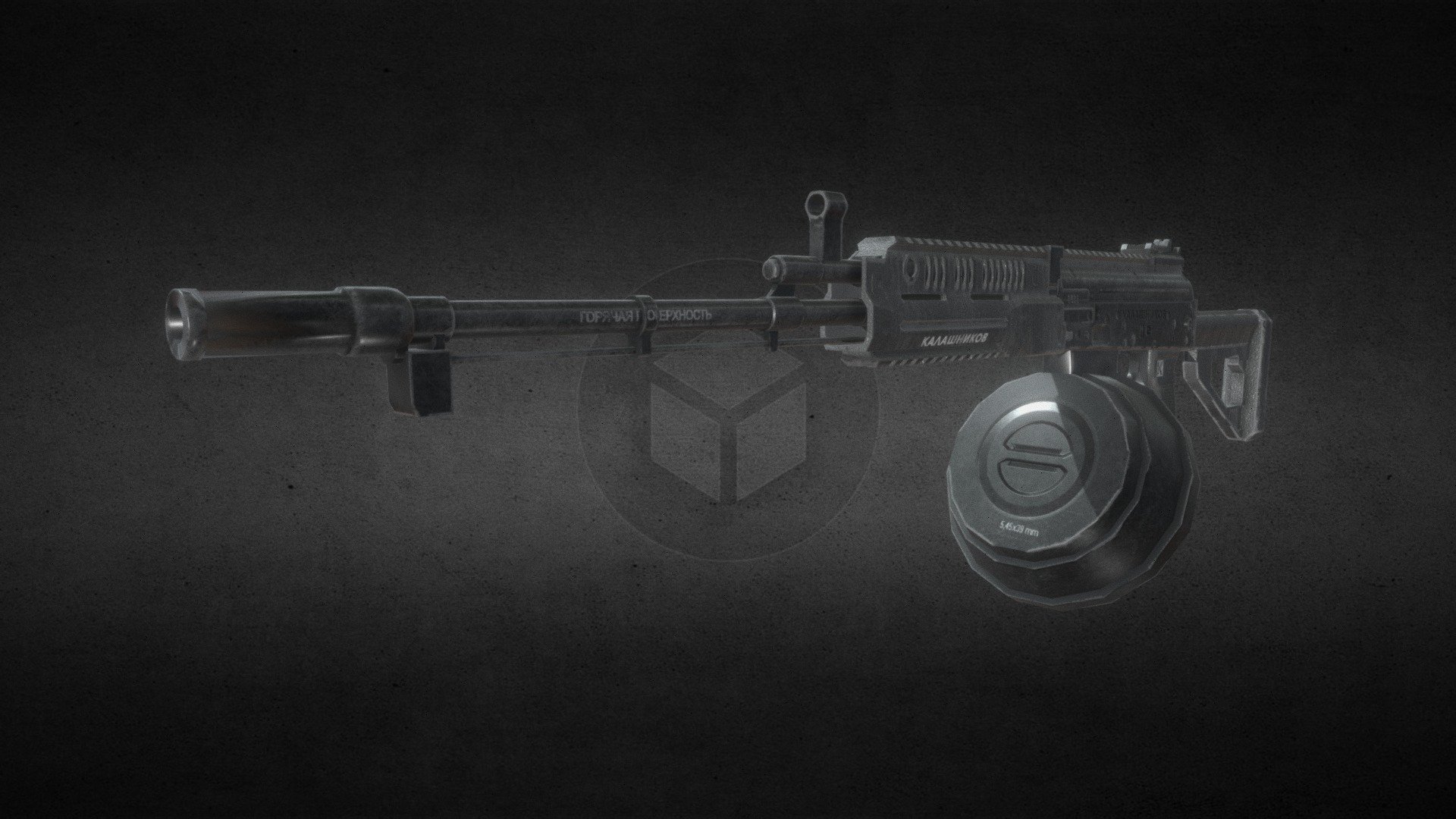 RPK-16 / RPK-400 - 3D model by Artycular [099c276] - Sketchfab