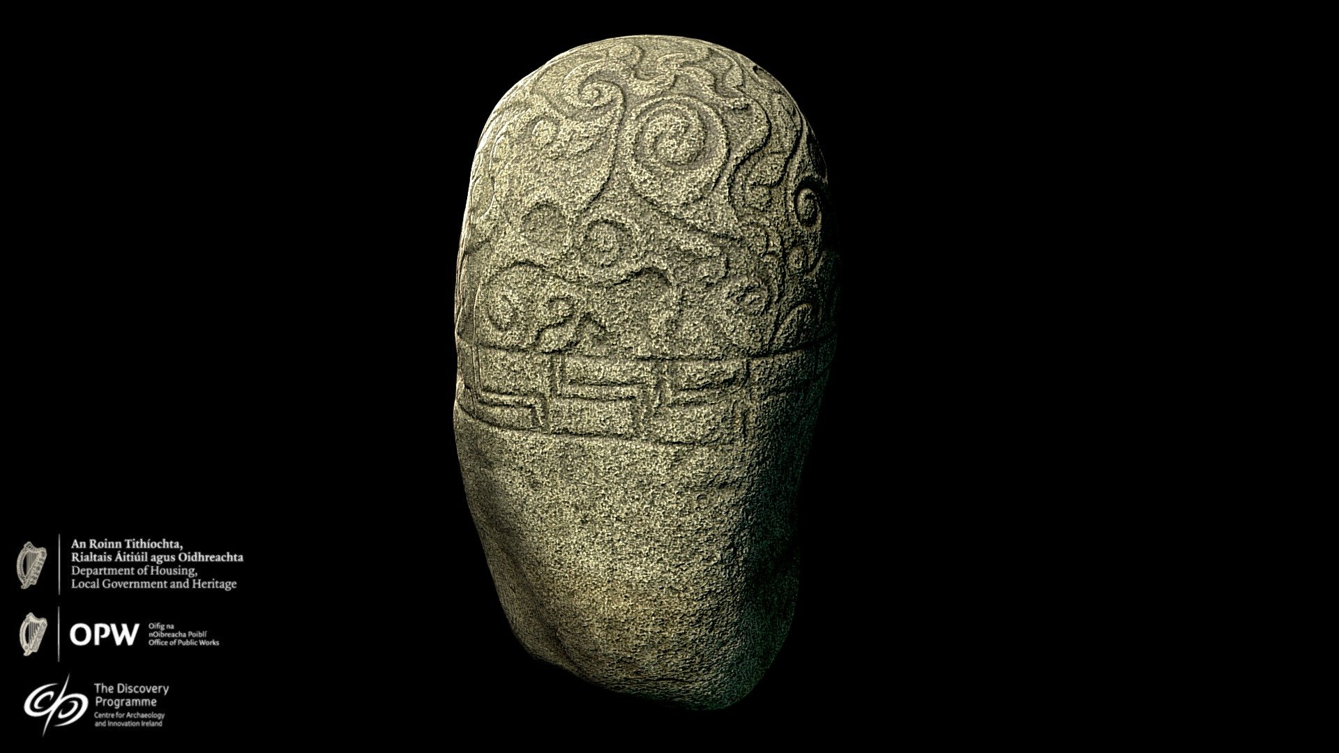 Turoe Stone (Photo) - 3D model by The Discovery Programme ...