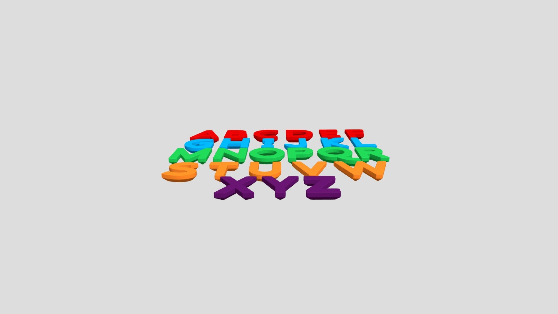 Alphabet Letters - Download Free 3D model by aj6393456 [099c532 ...
