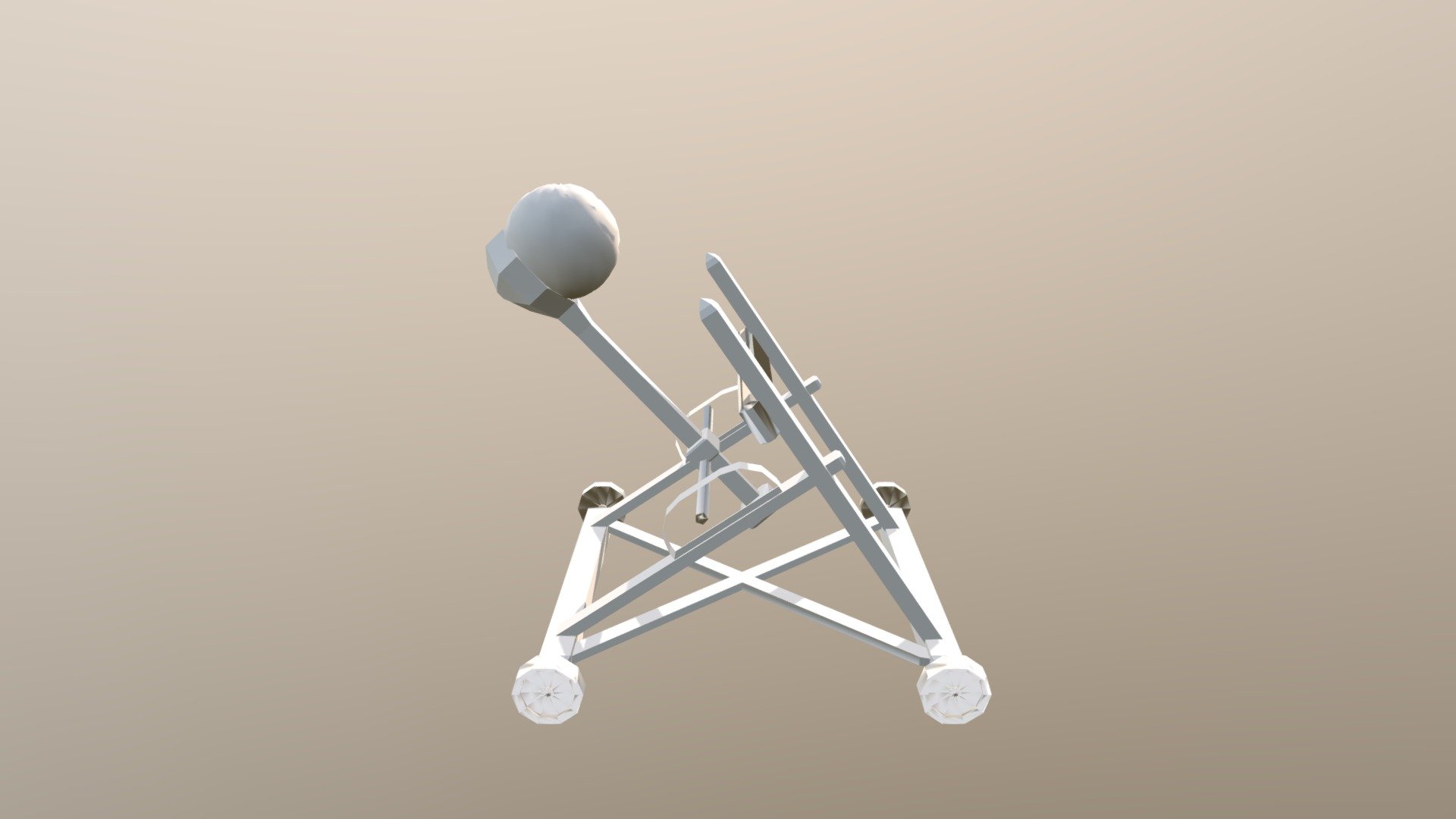 Roman Catapult - Download Free 3D model by lucaswebb [099ca4d] - Sketchfab