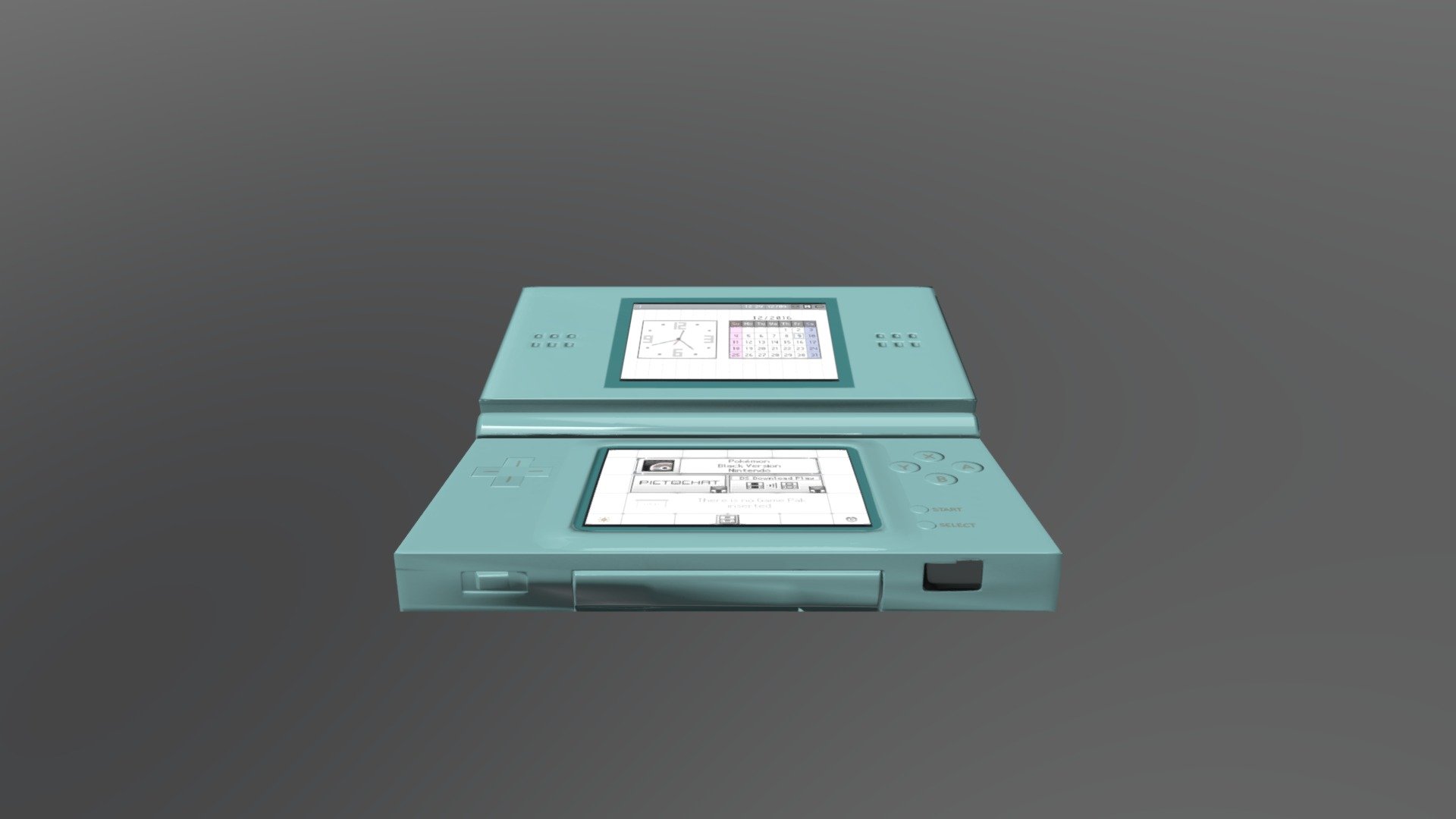 First Prop - Nintendo DS lite - 3D model by Jasmine.Crump [099d0ec ...